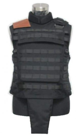 Pakistan Style Full Protection Bulletproof Vest with MOLLE Webbing ...