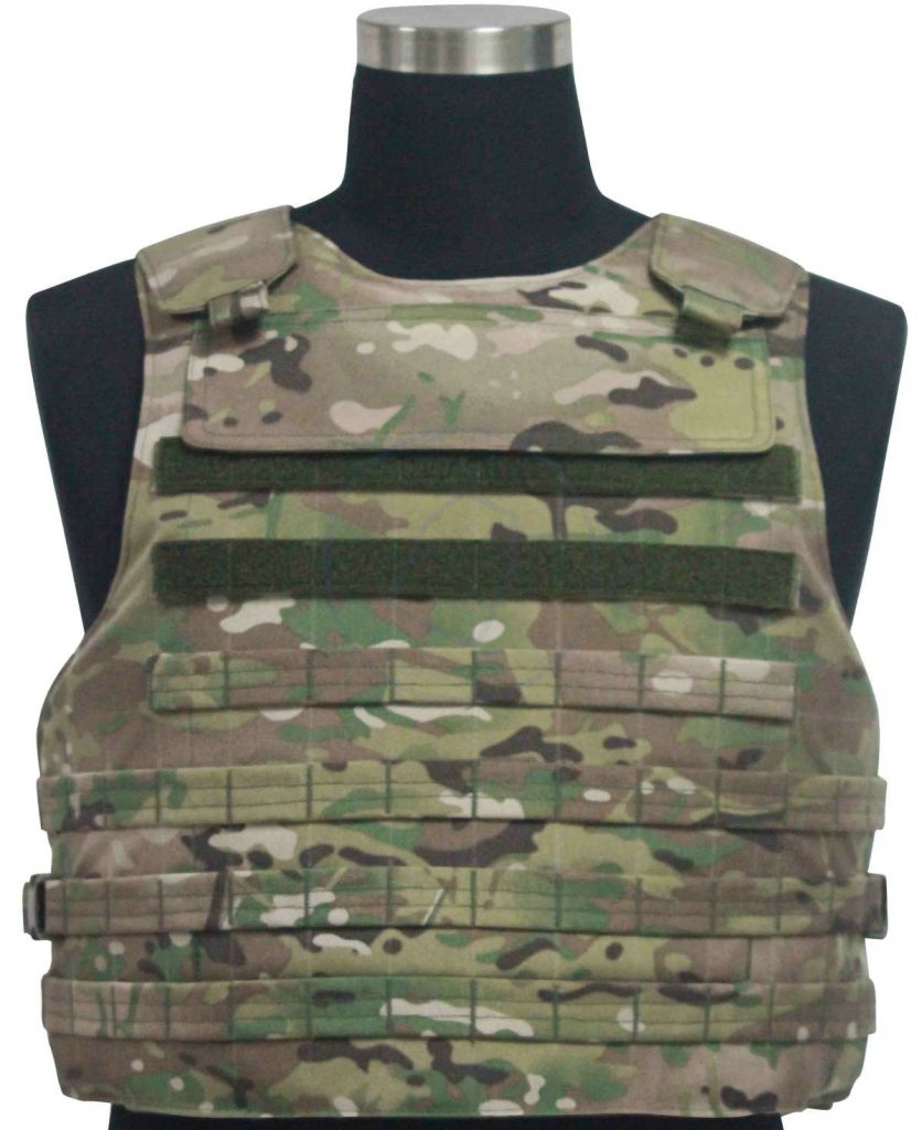 MOLLE webbing Bulletproof Vest with Front and Back Protection, Hard ...