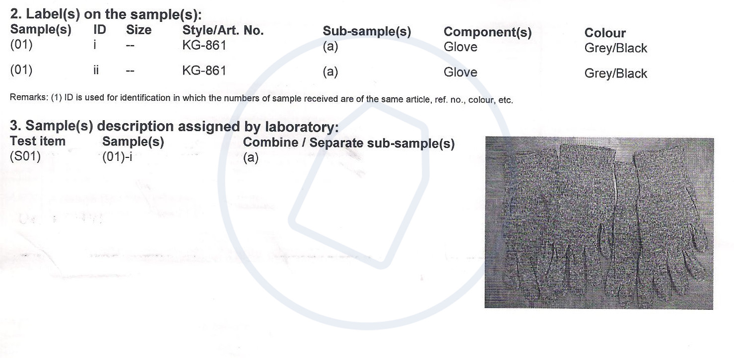 The EN388 level 5 cut resistance glove testing